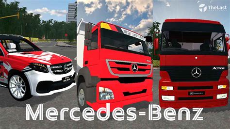 Download 40 Mod Bussid Mercedes Benz Truck Actros Axor Mobil