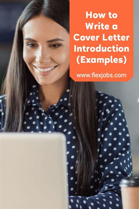 How To Write A Cover Letter Introduction Examples Writing A Cover Letter Cover Letter