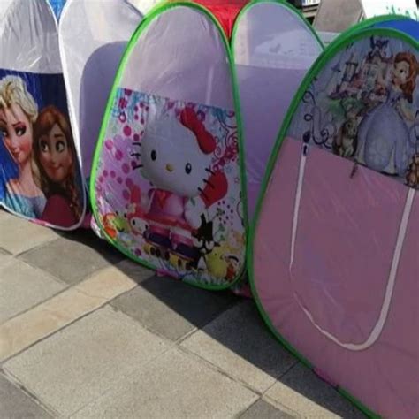 خرید و قیمت چادر کودک در طرح های دخترانه و پسرانه شخصیت های کارتنی از غرفه کودک سیتی