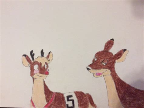 Zoeys Kiss To Rudolph By Traindeerproductions On Deviantart