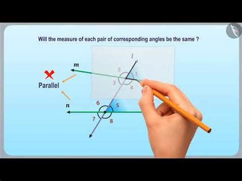 Angles Made By A Transversal On Parallel Lines Part 1 4 English