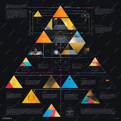 Premium Photo A Visual Hierarchy Diagram With Primary Secondary And Tertiary Content