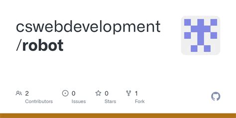 Github Cswebdevelopmentrobot