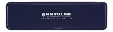 kryolan personal selection empty palette 6 paleta vazia mercadolivre