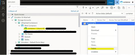 unable to delete a directory containing files on adls gen2 when