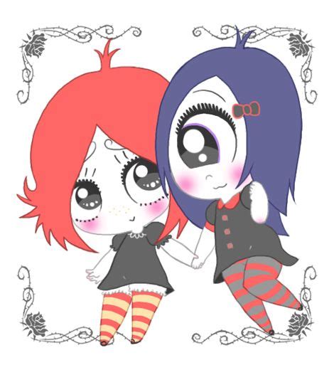 Chibi Ruby And Iris By Isuzu9 On Deviantart Ruby Gloom Chibi Ruby