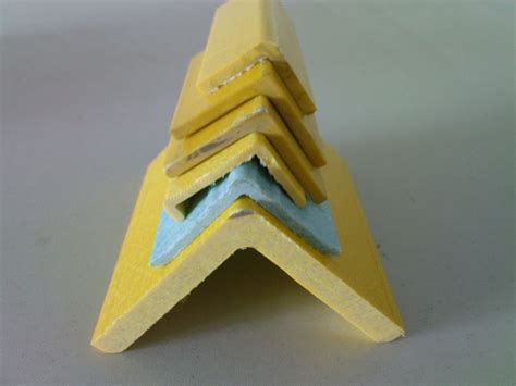 China Uv Protection High Strength Frp Angle Bar Fiberglass Angle Bar