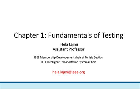 Solution Istqb Fundamentals Of Testing Studypool