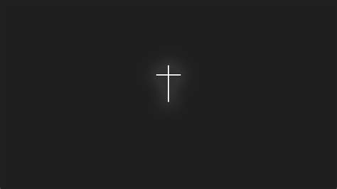 Cross Religious Minimalism 4k Simple Jesus Christ Hd Wallpaper