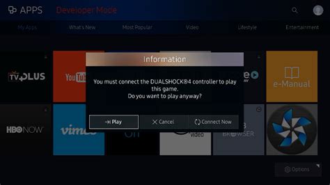 Gamepad Samsung Developer