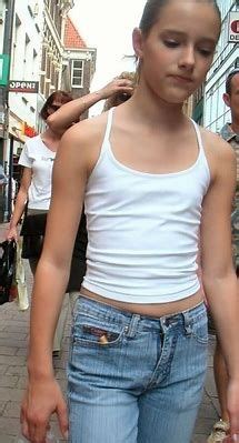 Teen Bopper Teen Singlet Boys Bra Cute Girls