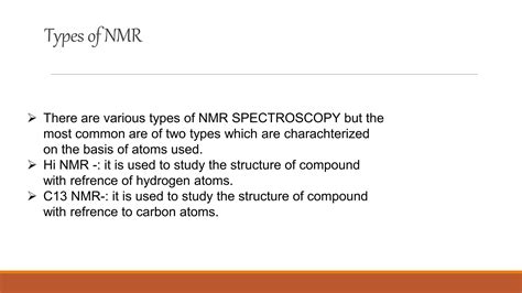Nmr Presentation Pptx