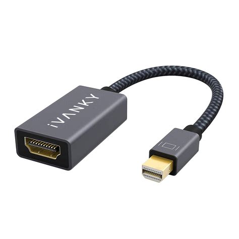 Ivanky Mini Displayport To Hdmi Adapter Mini Dp Thunderbolt To Hdmi Adapter Gold Plated