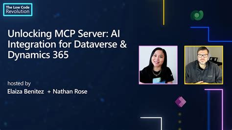 Unlocking MCP Server AI Integration For Dataverse Dynamics YouTube