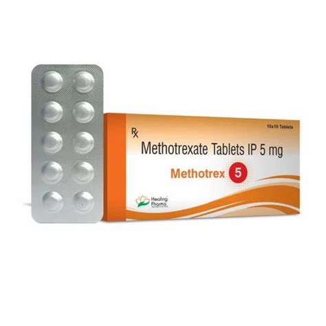 Methotrexate 25 Mg Tablet At ₹ 222stripe Pharmaceutical Tablets In