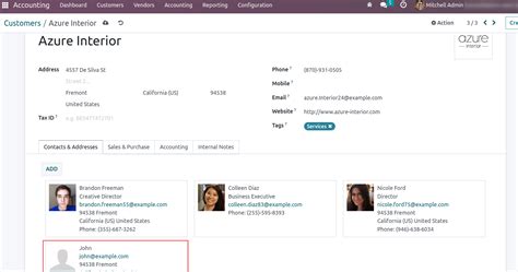 Significance Of Configuring Multiple Address In Odoo 16 Contacts