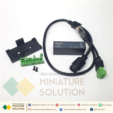 HF IOT Elfin EE A อปกรณแปลงสญญาณ Modbus TCP โปรโตคอล Serial Port RS To Ethernet RS TO