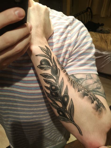 Greek Olive Tree Tattoo