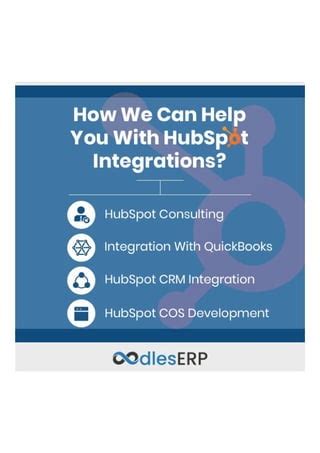 HubSpot ERP Integration Solutions PDF