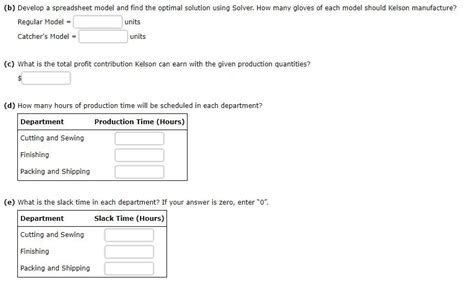Solved Sssuming That The Company Is Interested In Maximizing