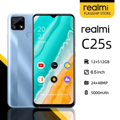 [New] realmi C25s pro 4G/5G (12+128/12+256) 120Hz FHD+ 6.5” screen ...