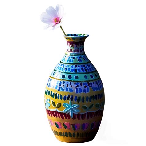 Download Colorful Vase Png 05252024