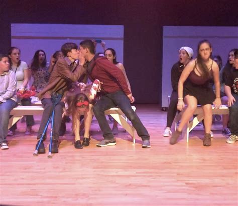 Archie And Brett Kissing Inside Out Theatre Company Inc