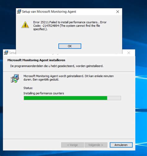 Azure Microsoft Monitoring Agent Install Error Rsysadmin