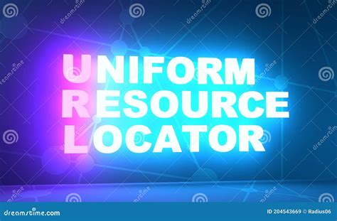 uniform resource locator stock illustration illustration of