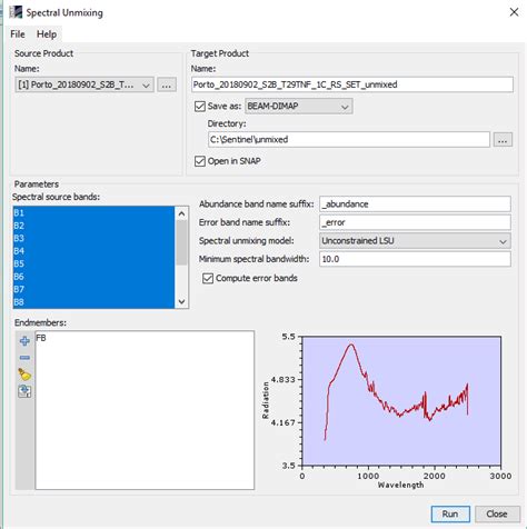 Classification Based On Spectral Library Snap Step Forum