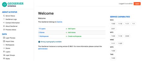 Welcome — Geoserver Enterprise 2204 Documentation