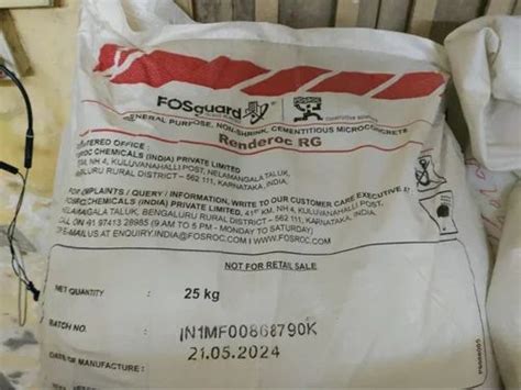 Renderoc Rg At ₹ 464 Kg Cement Additives In Guwahati Id 2854322485488