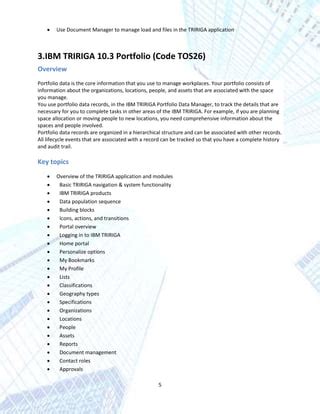 Ibm Tririga Training By BRIWO Solutions PDF