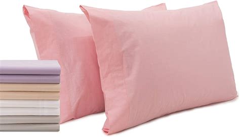 Superity Premium Cotton Pillow Cases 2 Pack Standard Size Bed