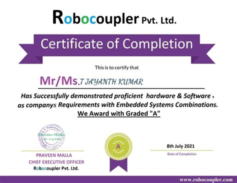 Jayanth Kumar On Linkedin Robotics Embeddedsystems Summerinternship