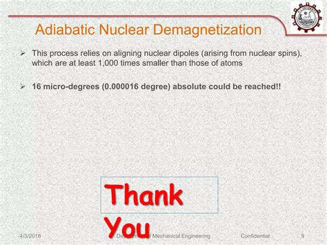Adiabatic De Magnetization Pptx