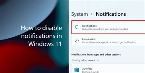 How To Disable Notifications In Windows 11 Ithinkdifferent
