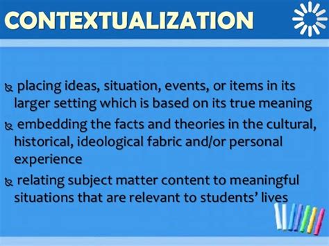 interdisciplinary contextualization for mathematics education
