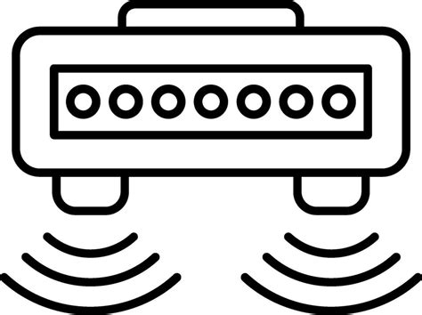 Motion Sensor Line Icon 36612742 Vector Art At Vecteezy