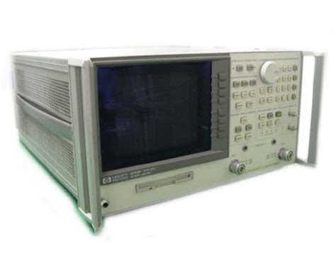 Graphic Equalizer With Spectrum Analyzer Agilent Network Analyzer Price