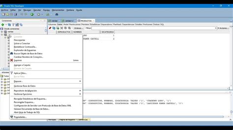 Crear Una Base De Datos En Oracle Database Sql Crear Tablas Insertar Datos Y Relacionarlos