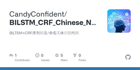 Github Candyconfidentbilstmcrfchinesener Biltsmcrf序列标注命名实体识别代码