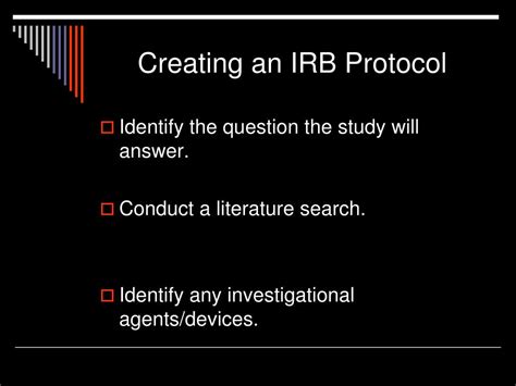 Ppt Writing An Irb Protocol Powerpoint Presentation Free Download