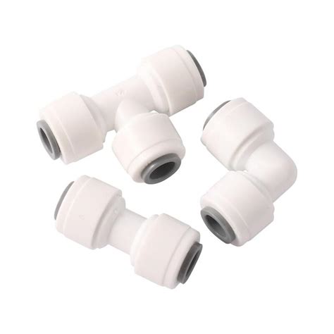14 파이프 푸시 인 커넥터 티 엘보 스트레이트 커넥터 정수기 냉각 스프레이 냉각 시스템 수족관 파이프 피팅 배관