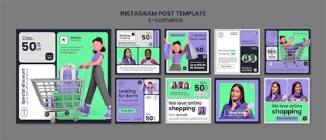 E Commerce Template Design Free Psd