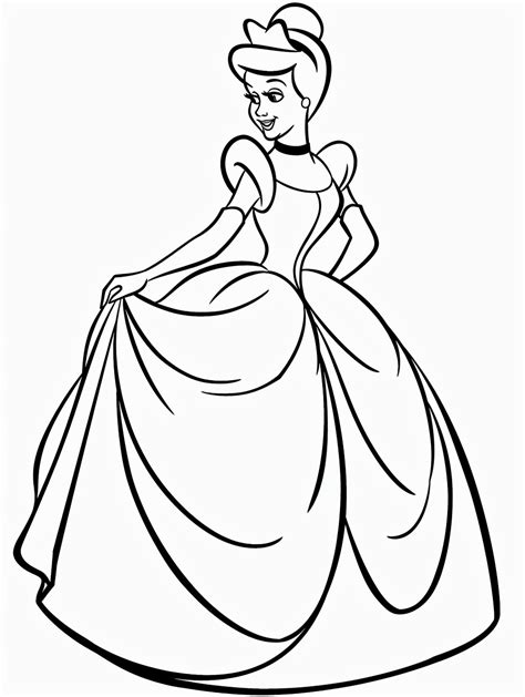 16 Gambar Mewarnai Cinderella Bebaskan Seniman Dalam Diri Anda