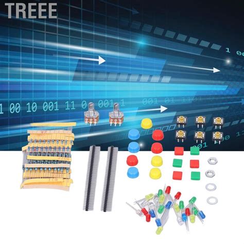 Treee ชุดส่วนประกอบตัวต้านทานค่าอิเล็กทรอนิกส์ Pack 10 ค่า Shopee Thailand