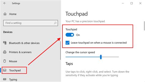 Cara Setting Touchpad Windows 10