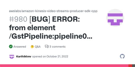 Bug Error From Element Gstpipelinepipeline0gstv4l2srcv4l2src0