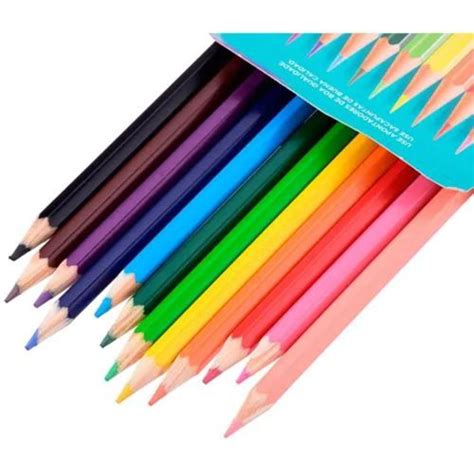 Lapis De Cor Multicolor 12 Cores Fdplearn